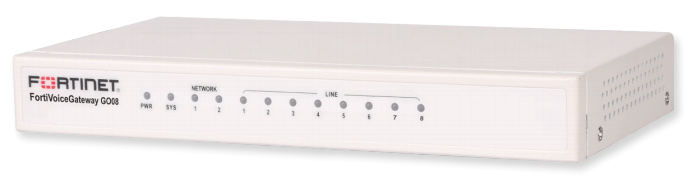 Fortinet FortiVoice Gateway GO08 | AVFirewalls.co.uk